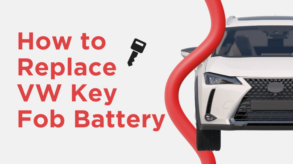 How to Do a 2017 VW Key Fob Battery Replacement - VW Key Fob Battery